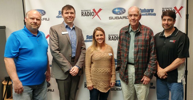 Tim Dondero with Donderos Kitchen, Sarah Babrick with WES Foundation ...