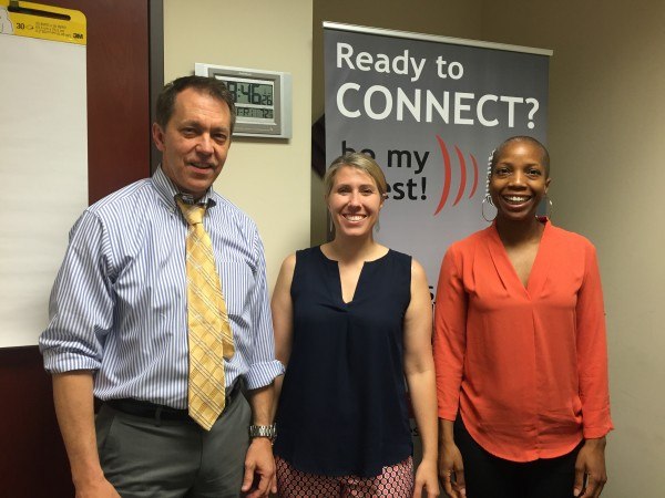 Matt Pieper of Open Hand Atlanta and Jess White of Good Measure Meals ...