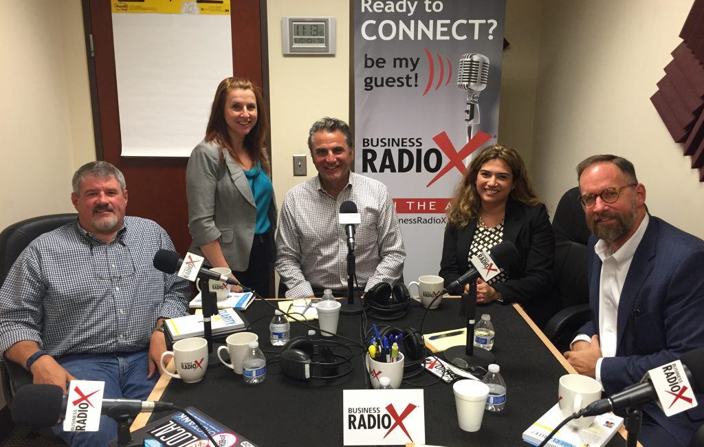 Steve Cesari with The Cesari Companies, Denise Adamson with BioIQ, Greg ...