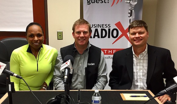 Scott Cannon with Skanska, Jeremy Sharp with Rocket Software and Dr ...