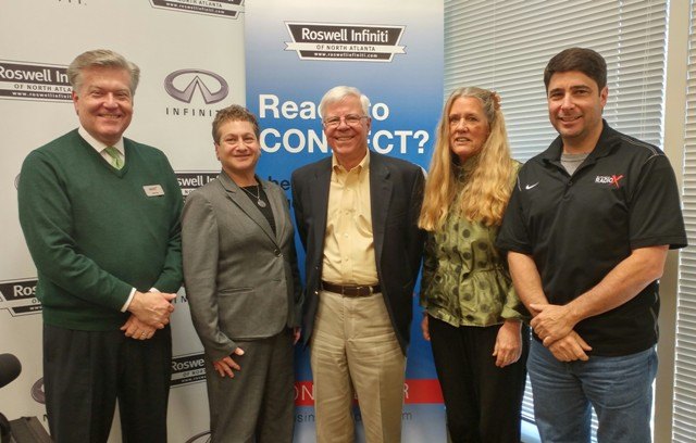 Mindy Wolf with Wolf Law Firm, Crosby Olinto with NXGEN, and Sherry Wheat with TeleSales ...