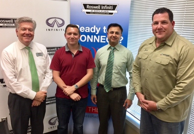 Jack Berube with Zenergyst Technologies, Dr. Jyotir Jani with Piedmont ...