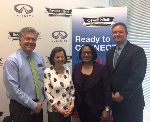 Lesley-Ann Drake with Path to Shine, Dr. Rob Anderson with Fulton ...