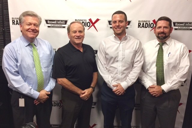 Jim Barnes with Barnes Risk Management Group, Nathan Lett with SoluSan ...