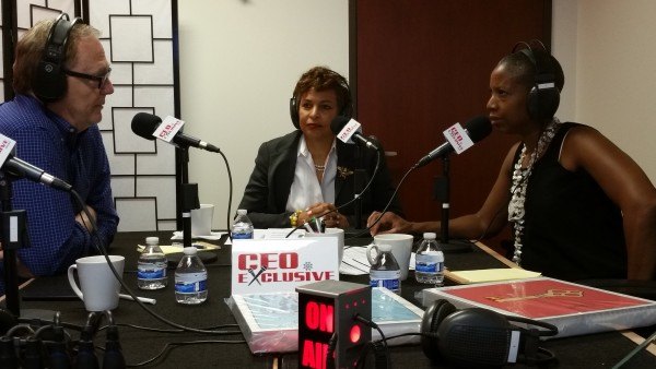 Stacey Howell with Every Woman Works and Tom Mahaffey with Sandy ...