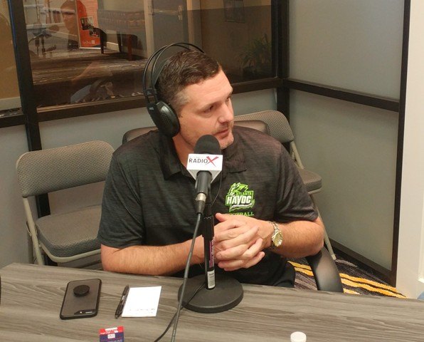 Tim Viens with the Atlanta Havoc Arena Football and Matt Bravo & Stosh ...