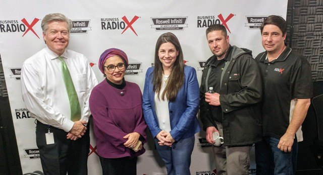 Danielle Claffey with Kuck Baxter Immigration, Soumaya Khalifa with ...