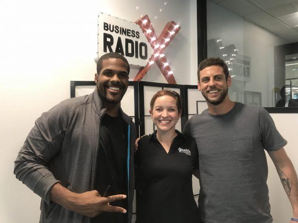 Andrew Levy with DTproductions, and Amy Tully and Dane Robinson with ...