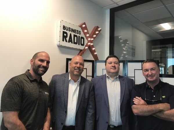 David Brinkman with AssureSign, Jamie Weeks and Nick Garrity with ...