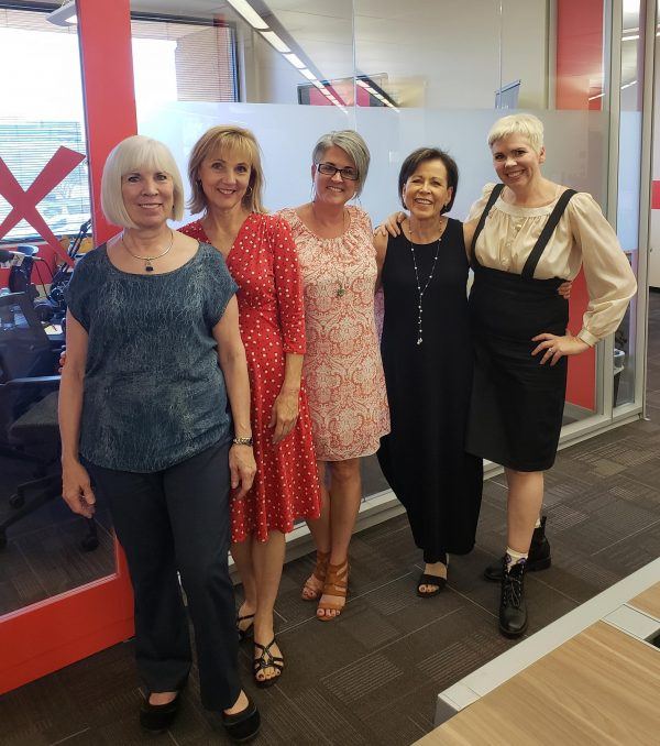 Living Brave Co-authors Dr Hilda Villaverde and Mary Beth Stern with ...