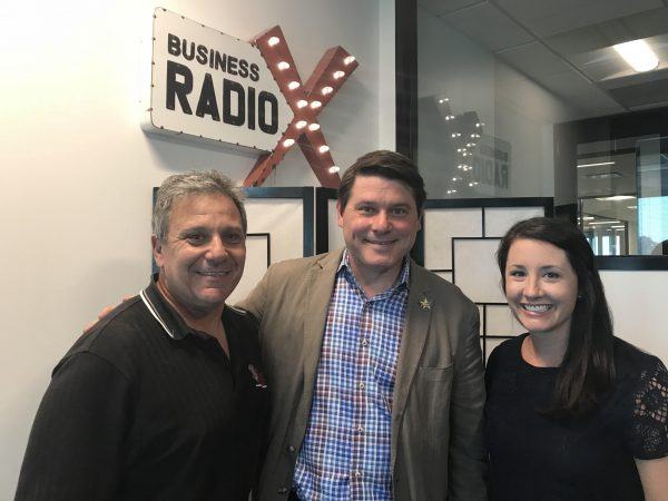 Joe Guith with McAlister's Deli and Kris Vaughn with GeorgiaForward ...