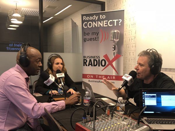 Dexter Caffey with Smart Eye Technology and Katrina Julia with FIT Life ...