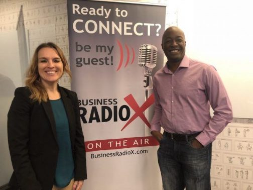 Dexter Caffey with Smart Eye Technology and Katrina Julia with FIT Life ...