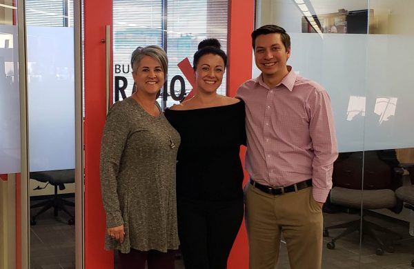 Thomas Barr Executive Director with Local First AZ and Karen Nowicki ...