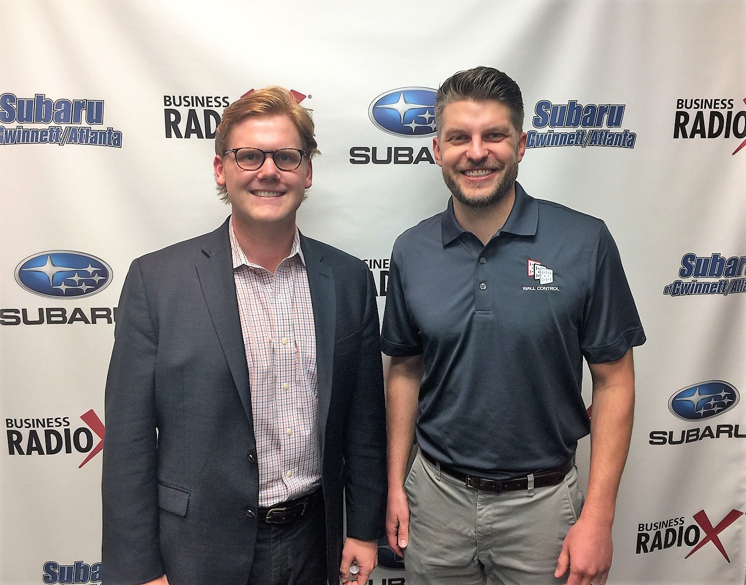 Todd Edstrom with JLL (Jones Lang LaSelle) and Richard Grove with Wall ...