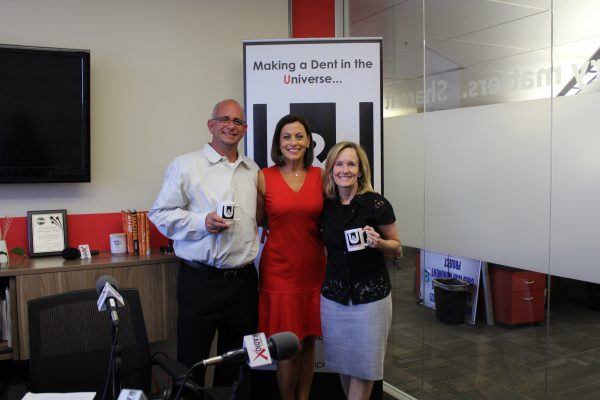 LEADERSHIP LOWDOWN Ross Dietrich with Price Kong and Gay Meyer with USAA