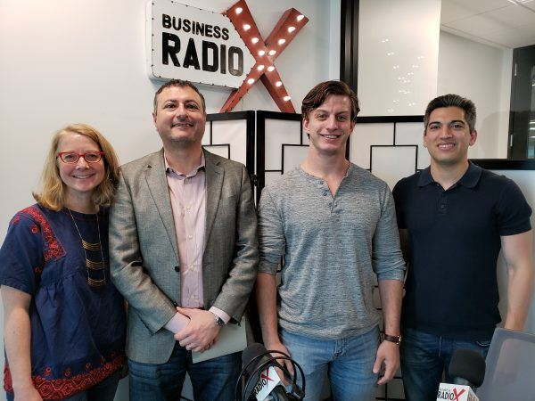 Connor Kimball with AVOXI, Baha Zeidan with Azalea Health and Robin ...