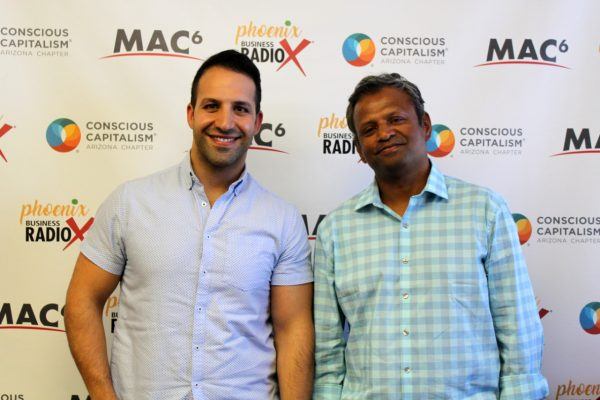 Rani Sweis with AtticSalt and Srini Vasan with Pawgo