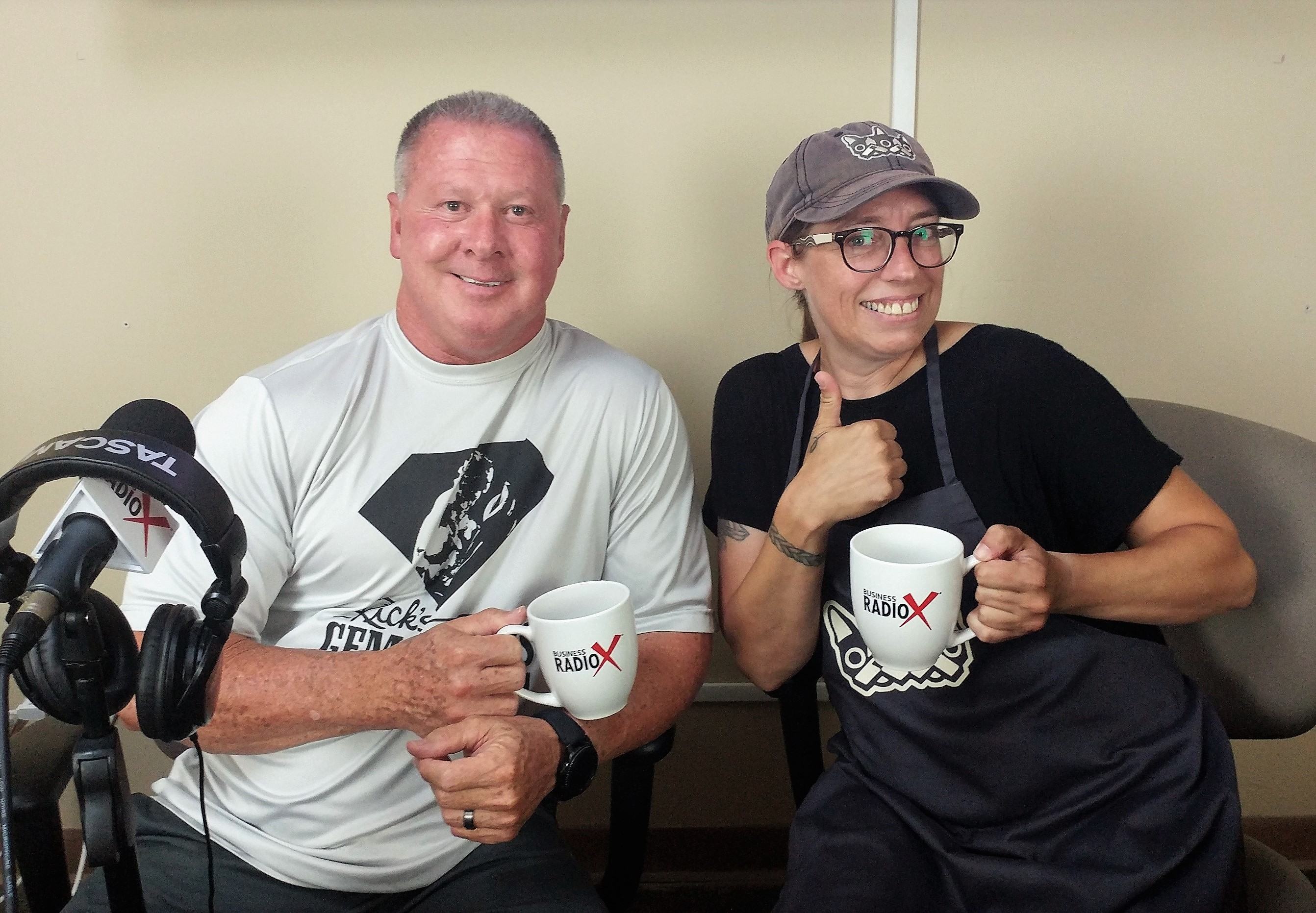 Rick Parks with Rick's Personal Training and Joy Allgood with 2 Dog ...