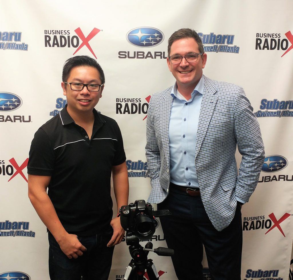 Martin Chan with Earth to Atlanta and Jason Neu with Action Coach ...