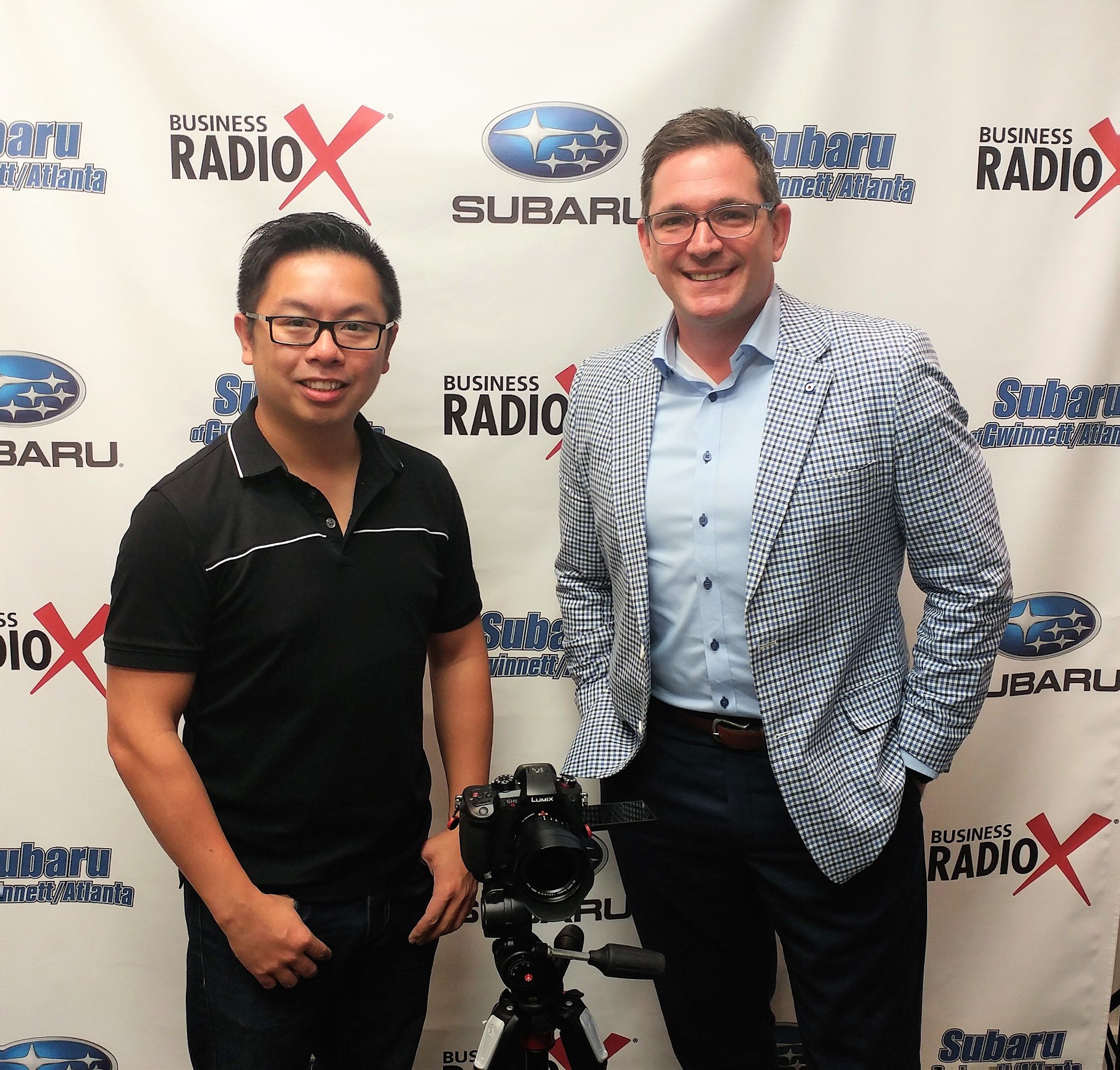 Martin Chan with Earth to Atlanta and Jason Neu with Action Coach ...