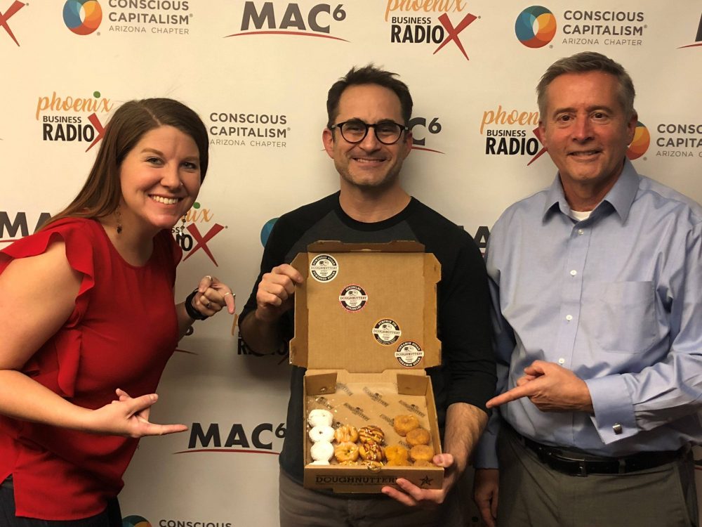 Evan Feldman and Brian Burwell with Doughnuttery - Business RadioX
