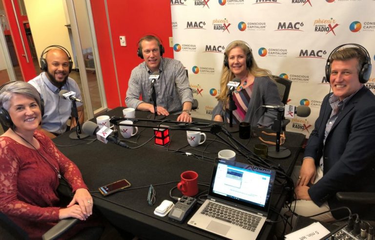 Eric Strafel and Judson Garrett with SUMMi7 Robin Bramman with CO+HOOTS and David Byrd with ...