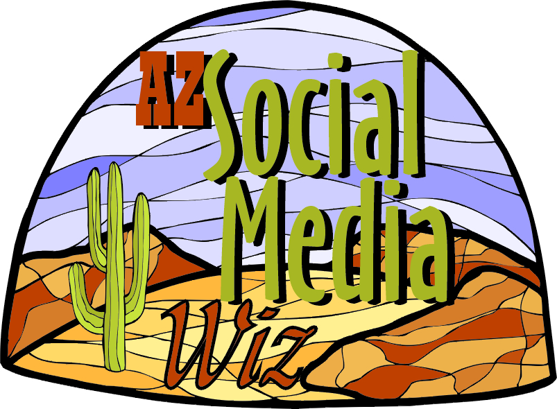 Giselle Aguiar with AZ Social Media Wiz and Tares Figueroa with ...