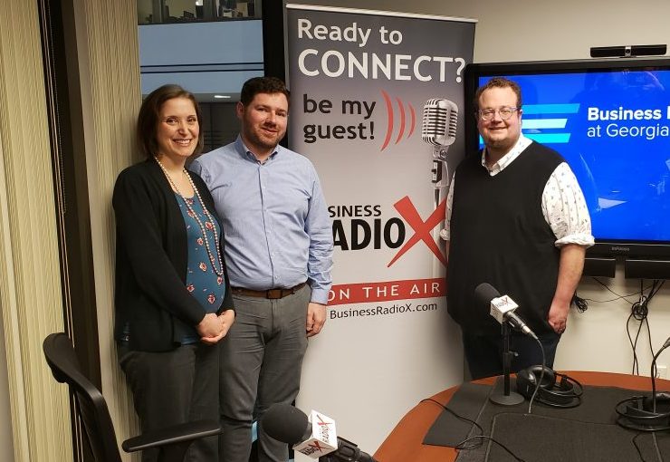 Alison Mercer, Michael Rohling and Ben Williams with Georgia State ...