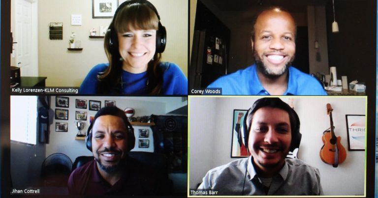 City of Tempe Mayor Corey Woods Thomas Barr with Local First Arizona ...