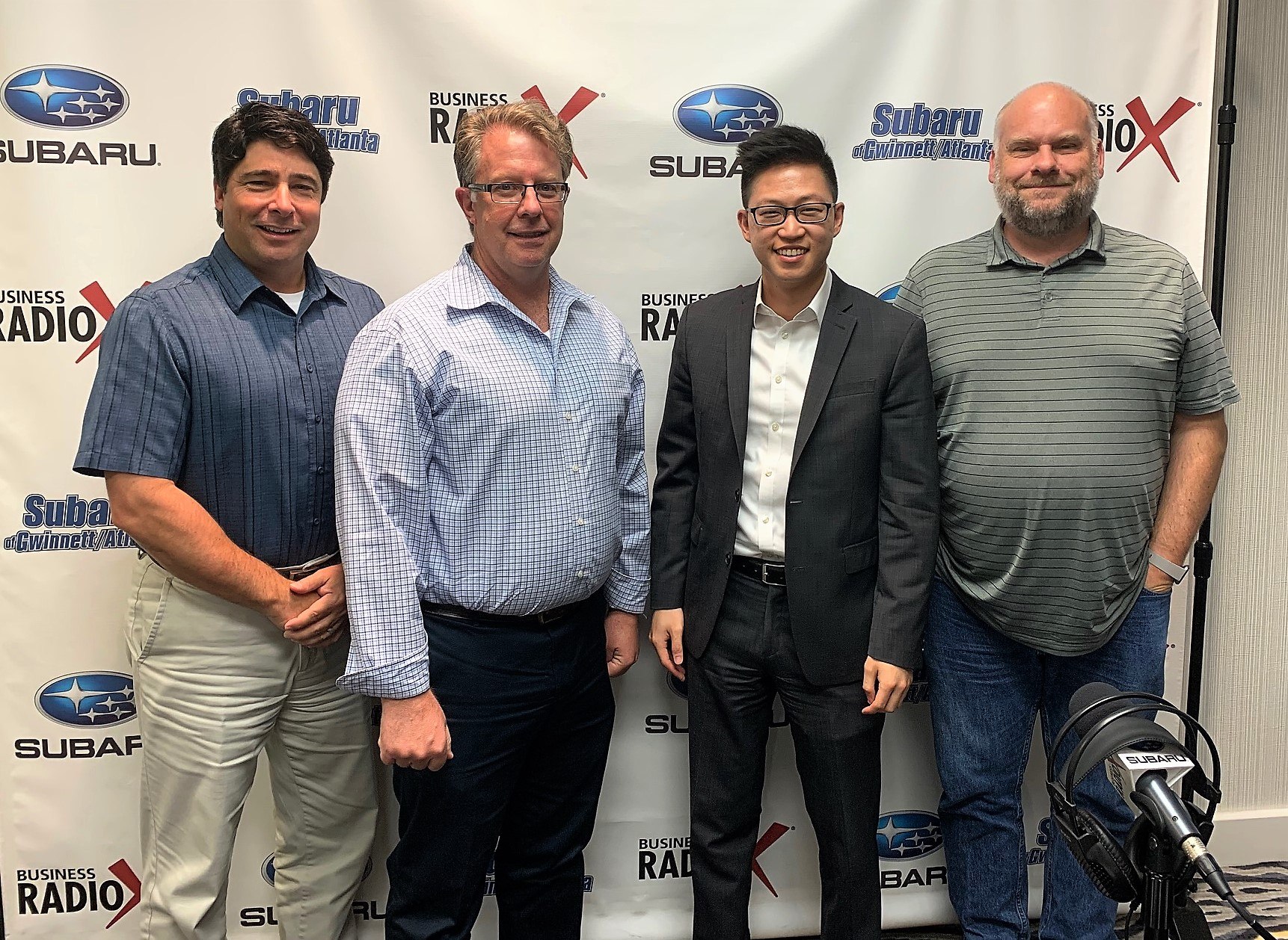 Paul Oh with Gwinnett Chamber and Dean Collins with Axis Companies ...