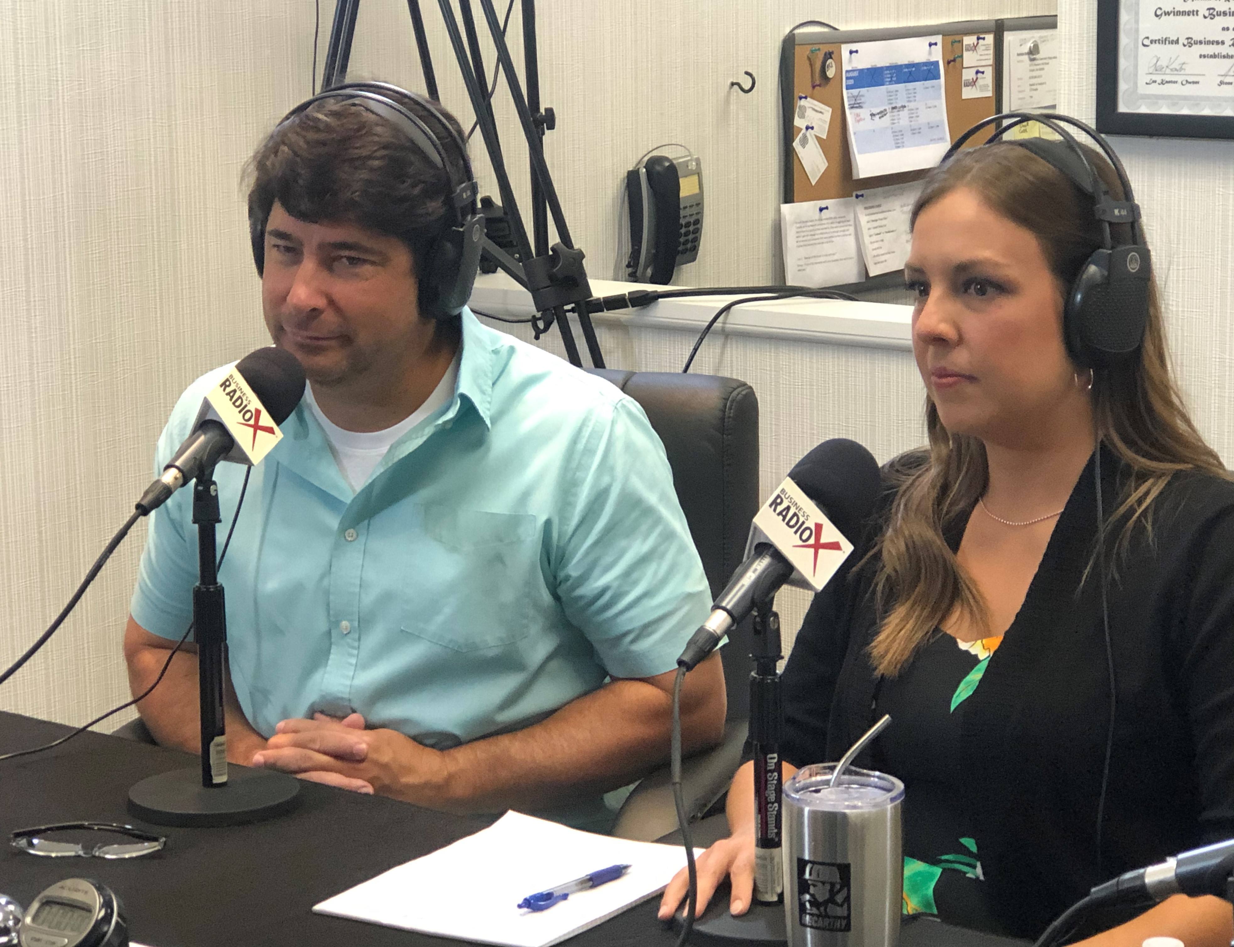 Behind the Mic with Mike and Amanda - Business RadioX