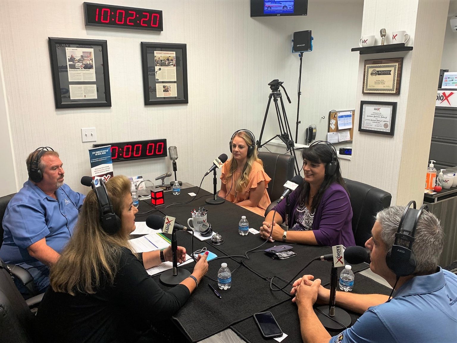 Jim DiBenedetto with DTS-Dynamic Tax Solutions and Chrissy Strohmeyer & Gabrielle Mills with ...
