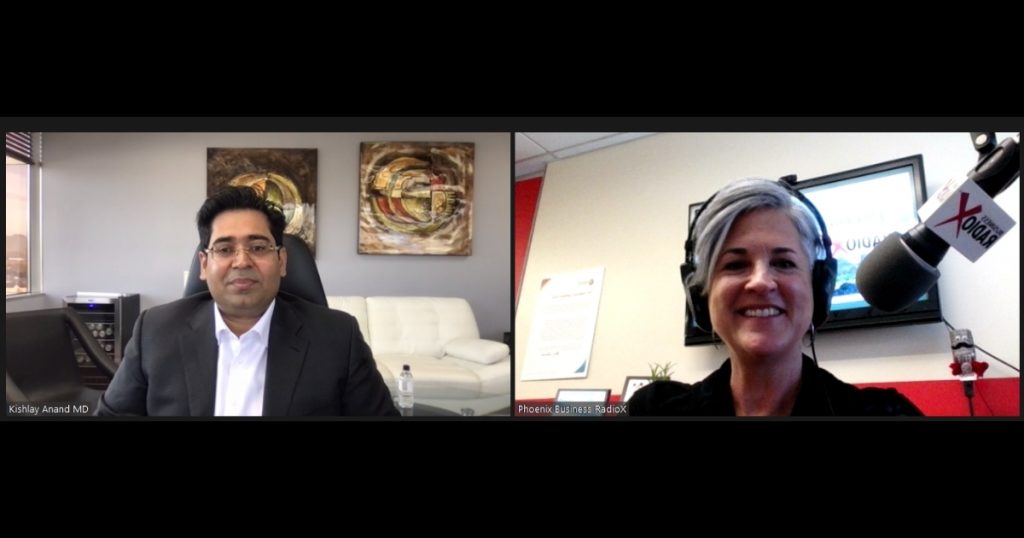 Dr Kishlay Anand with Apricus Health - Business RadioX