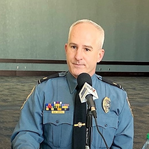 2021 VALOR AWARDS: Major Chris Smith with Gwinnett County Police Department
