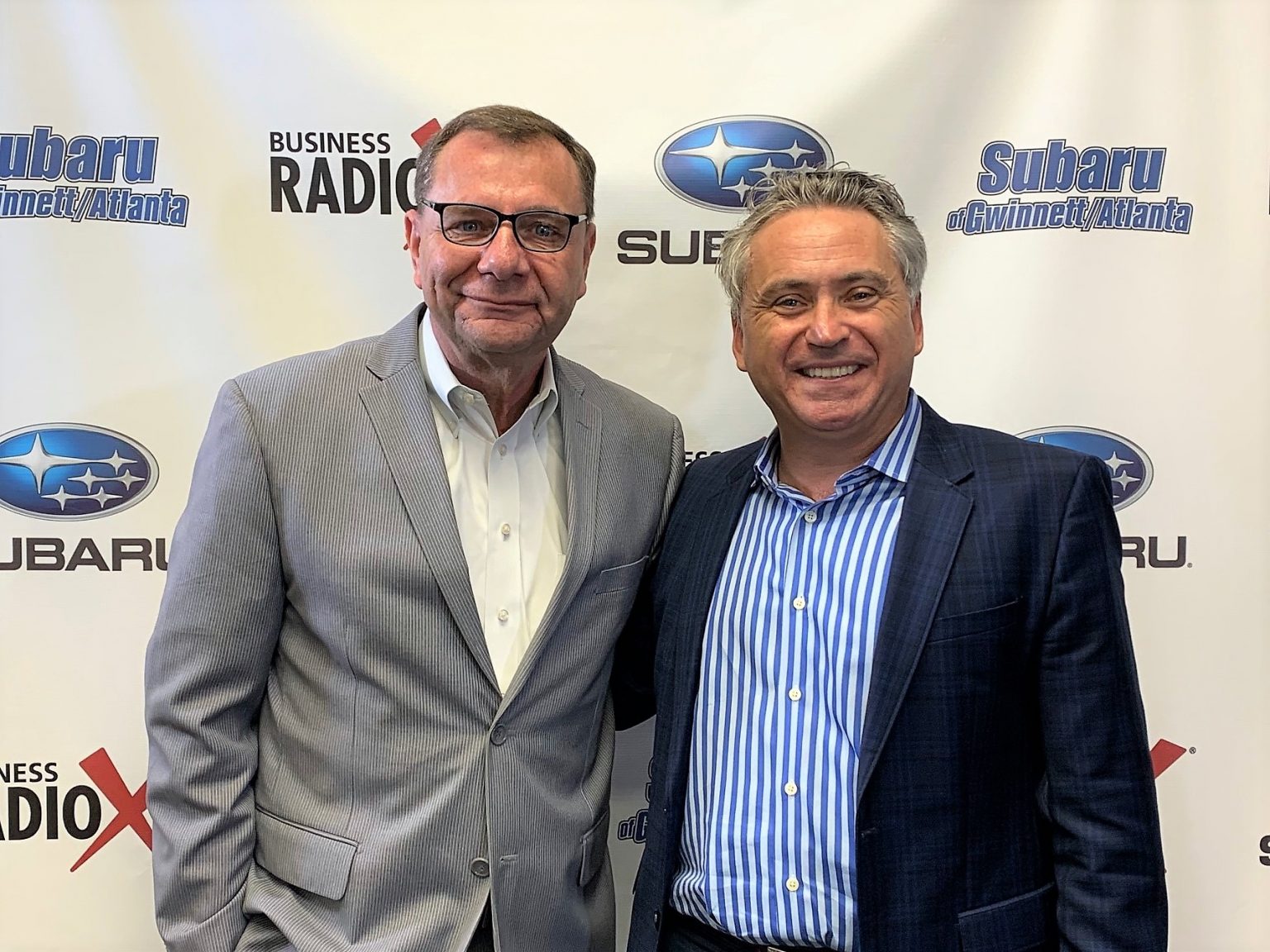 Kevin Greiner with Gas South and Stan Hall with Gas South District ...