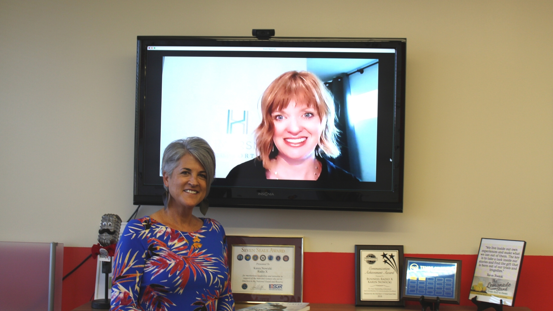 Heather Locke with Hammersmith Support - Business RadioX