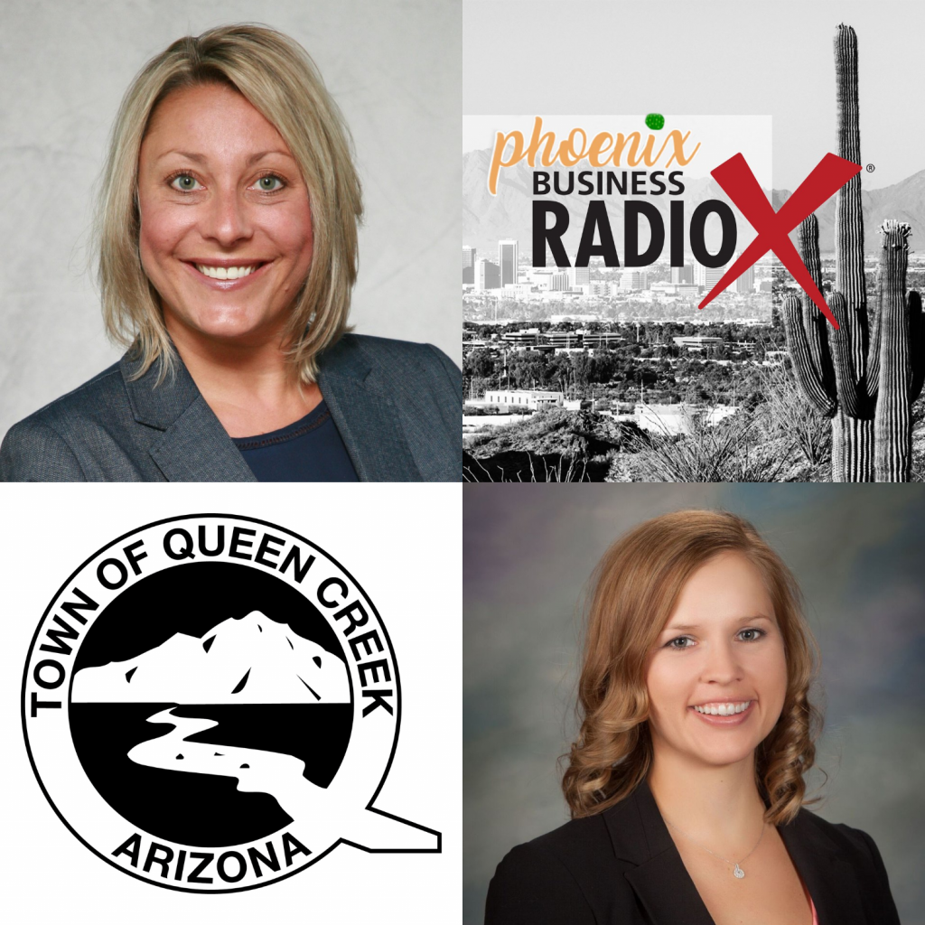 Jennifer Lindley and Constance Halonen-Wilson with Queen Creek ...