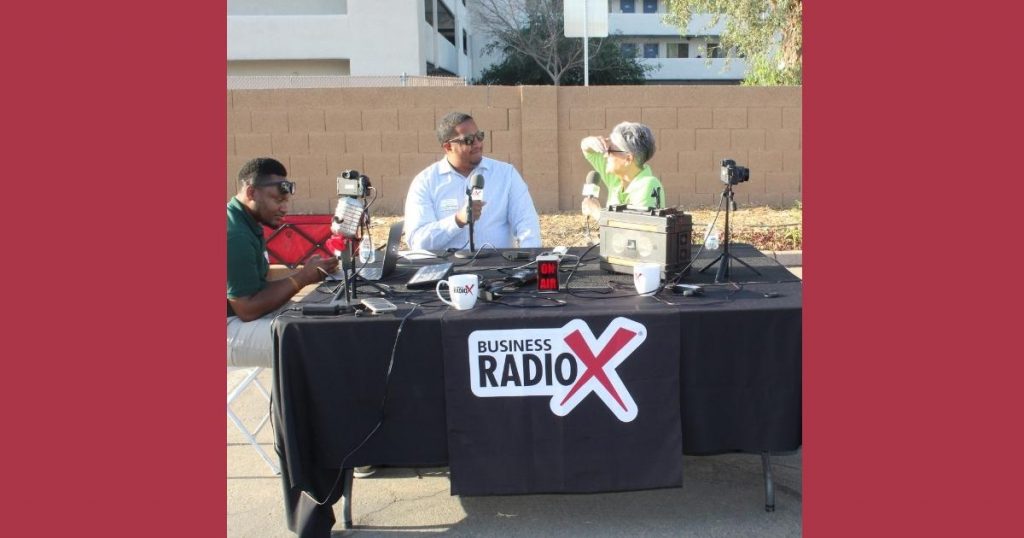 Colin Diaz with The Tempe Chamber of Commerce - Business RadioX
