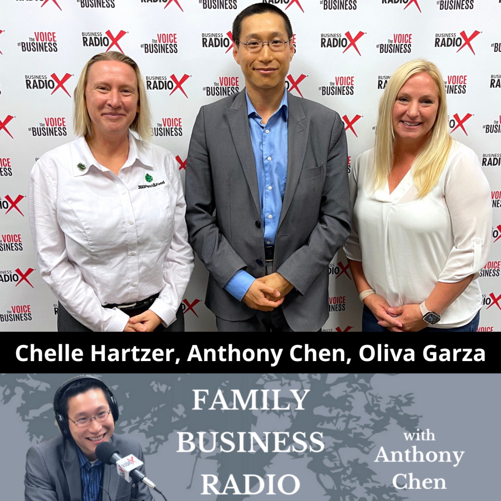 Chelle Hartzer, 360 Pest and Food Safety Consulting, and Olivia Garza ...