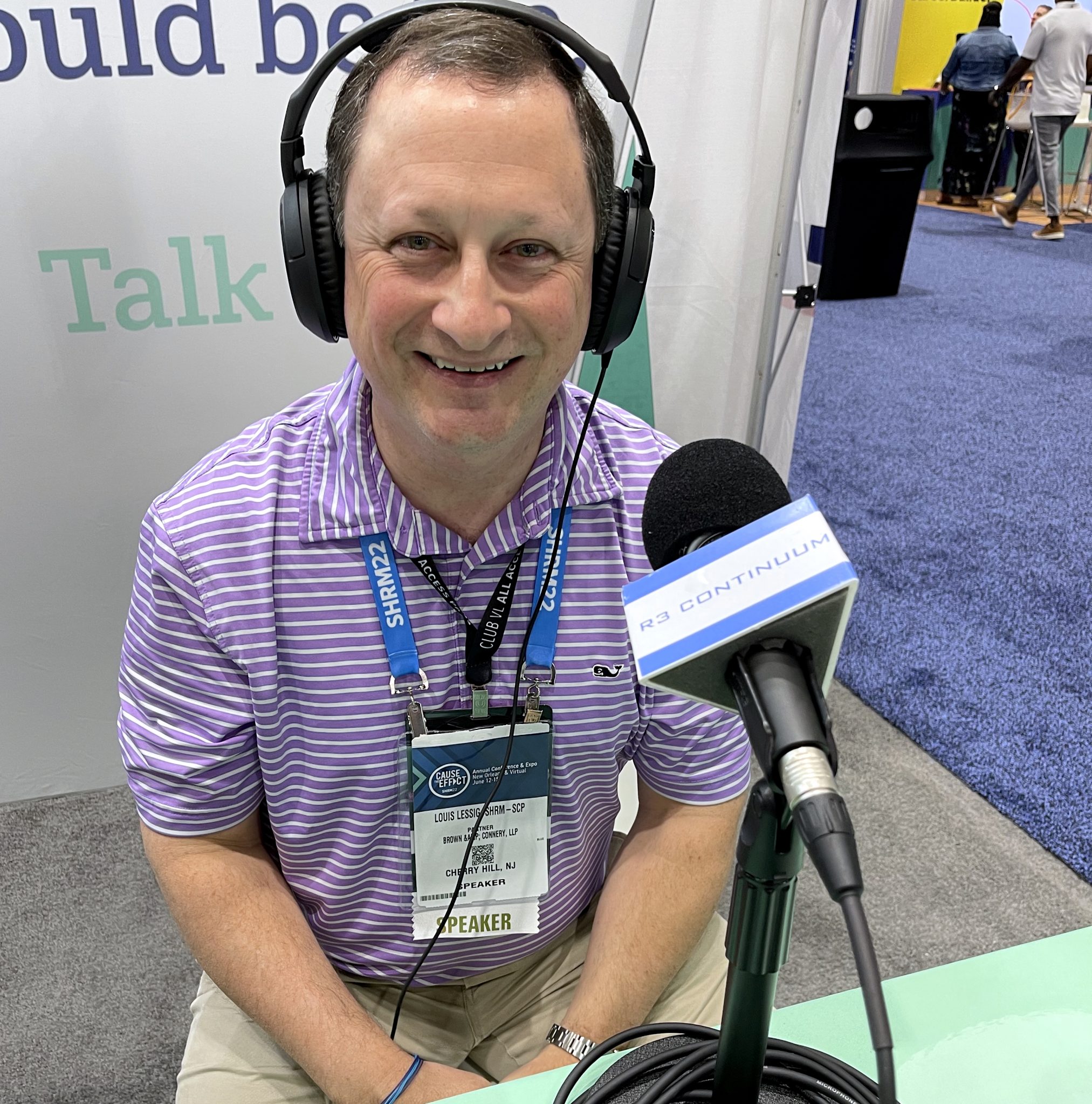 Workplace MVP LIVE from SHRM 2022: Louis Lessig, Brown & Connery, LLP - Business RadioX