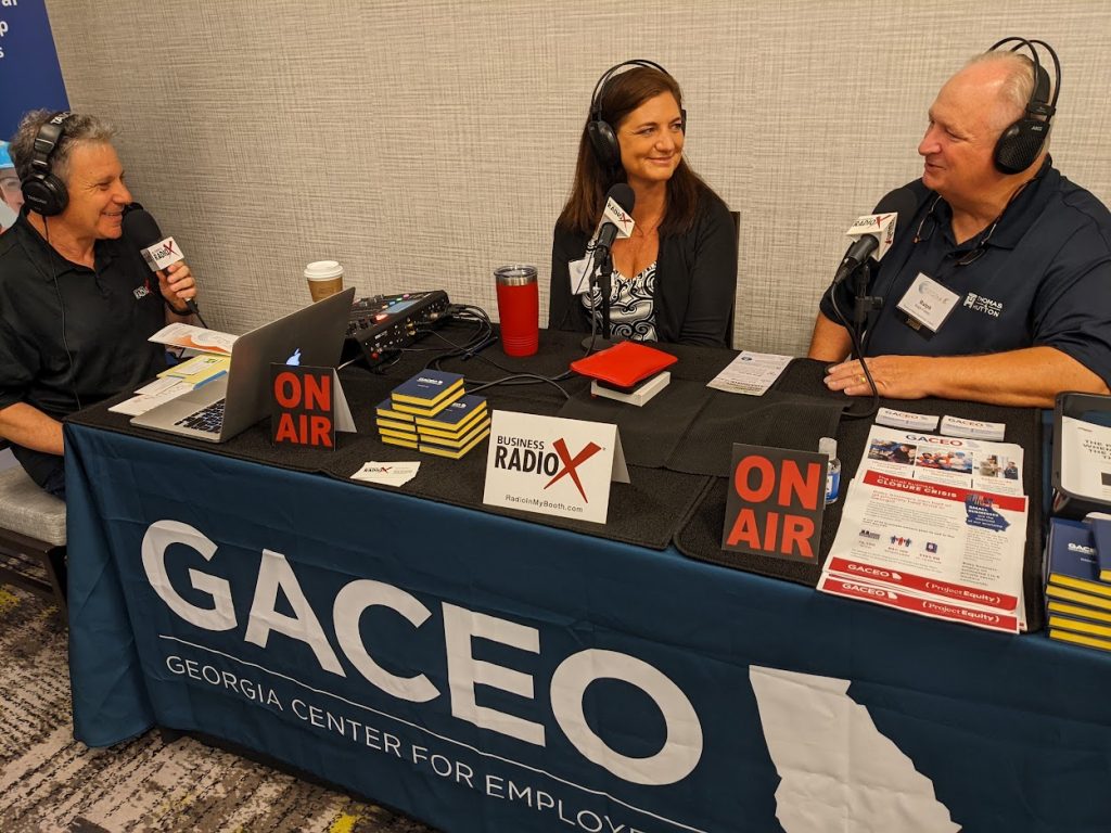 Lynn Patterson with Three Points Planning and Ralph Forbes with Thomas ...