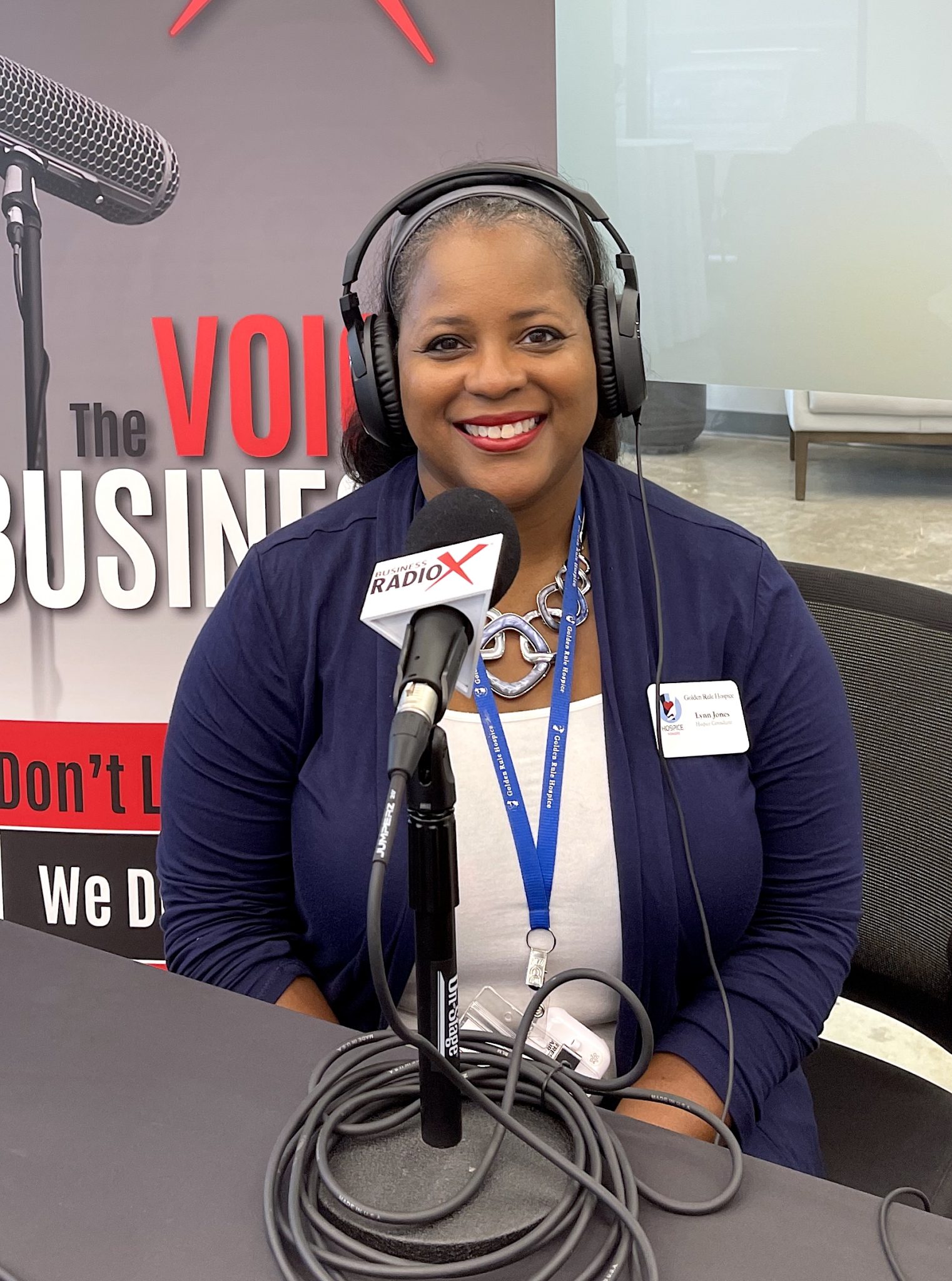 LIVE from the GNFCC Grand Opening Celebration: Lynn Jones, Golden Rule Hospice - Business RadioX