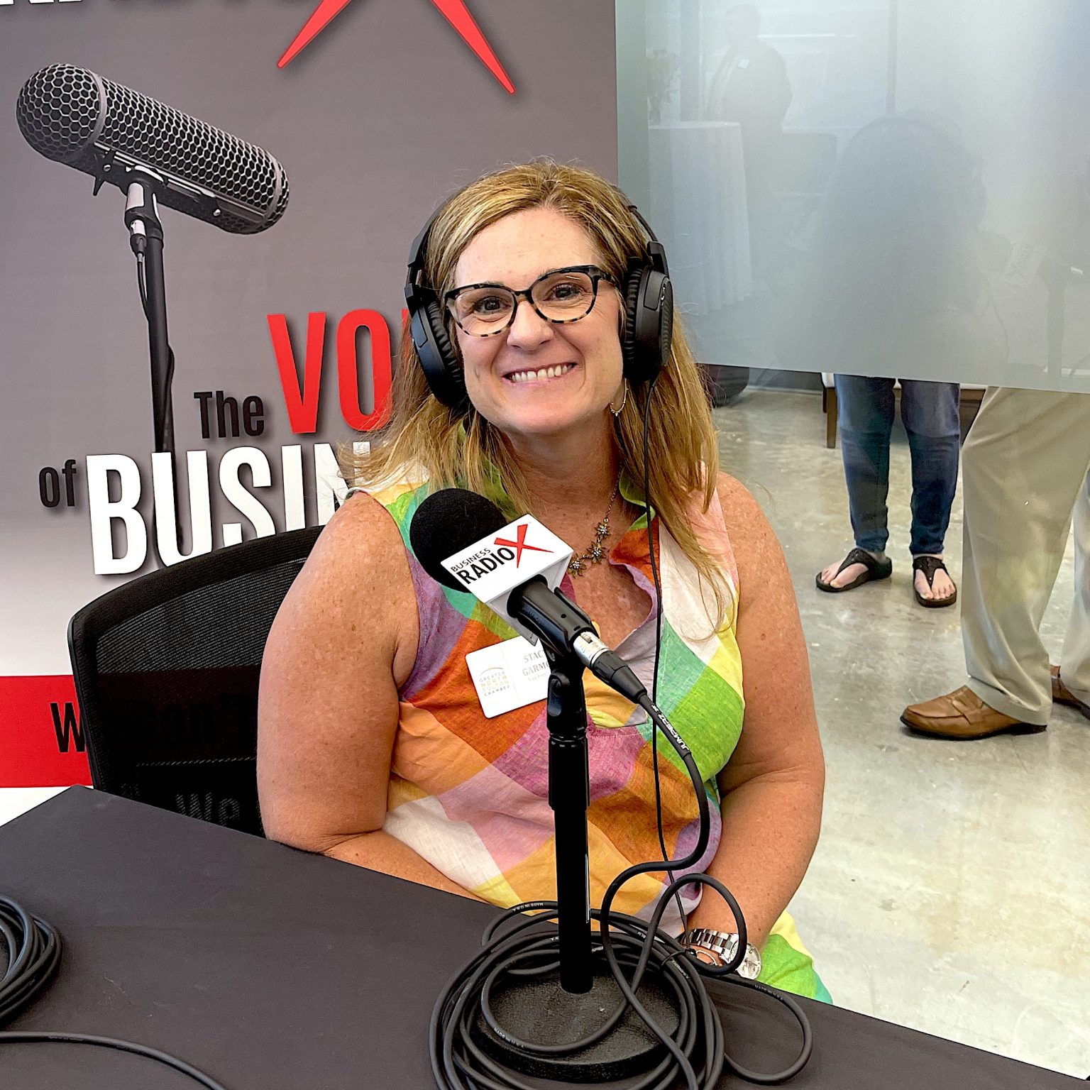 LIVE from the GNFCC Grand Opening Celebration: Stacy Garmon, Greater North Fulton Chamber of ...