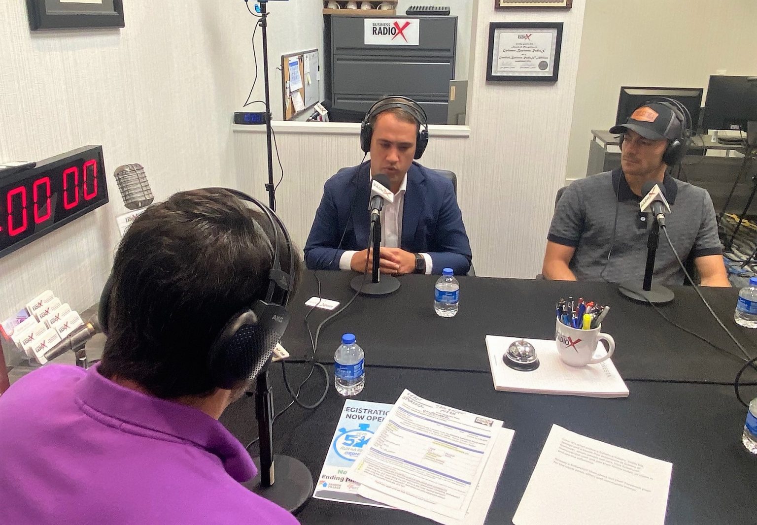 Jeff Ordner with Ordner Construction and Sean Spurlock with Two Cities ...