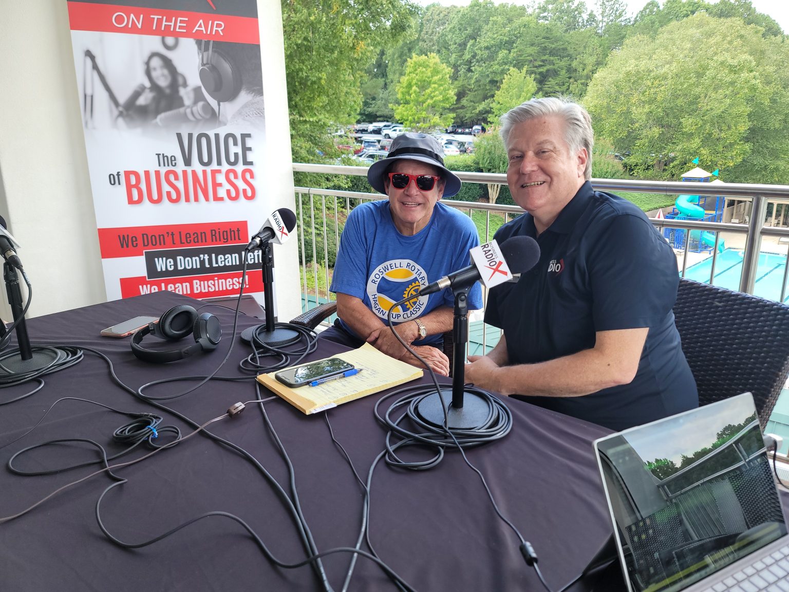 LIVE from the 2022 Roswell Rotary Golf and Tennis Tournament: Bob Hagan ...