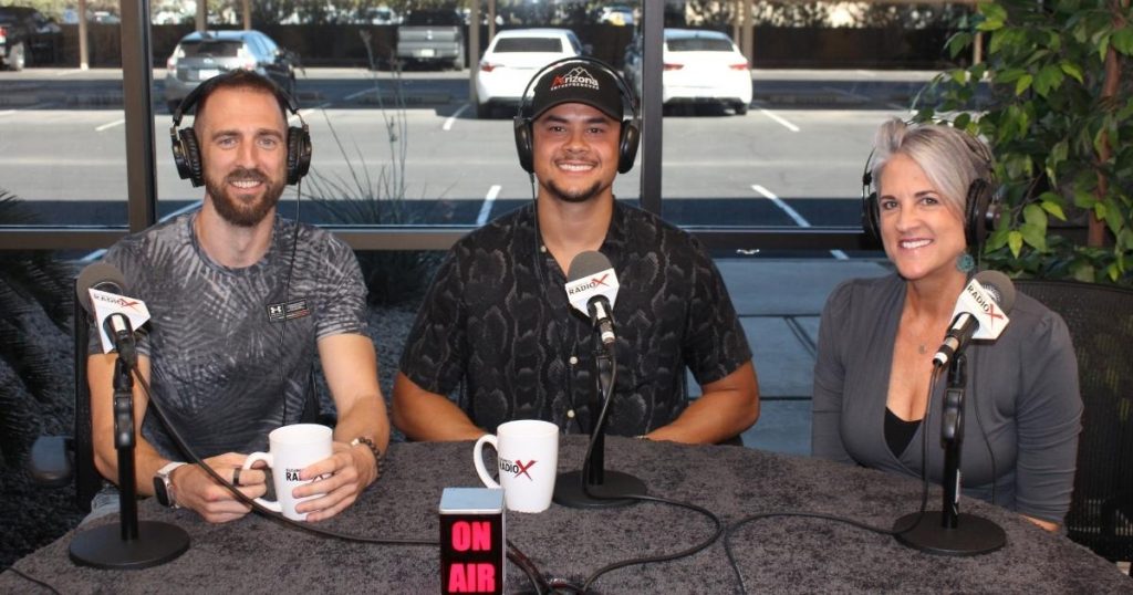 Aaron Velky with Money Club and Devin Butler with Arizona Entrepreneurs ...