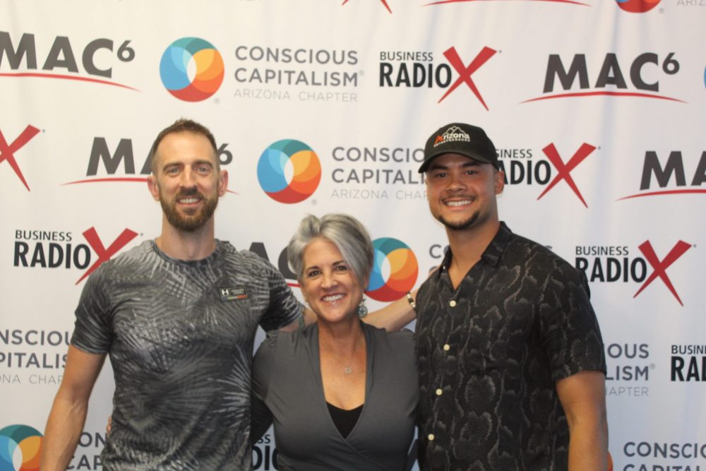 Aaron Velky with Money Club and Devin Butler with Arizona Entrepreneurs ...