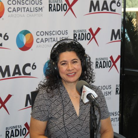 Melinda Gulick and Angela Rabago-Mussi with First Things First E32 - Business RadioX