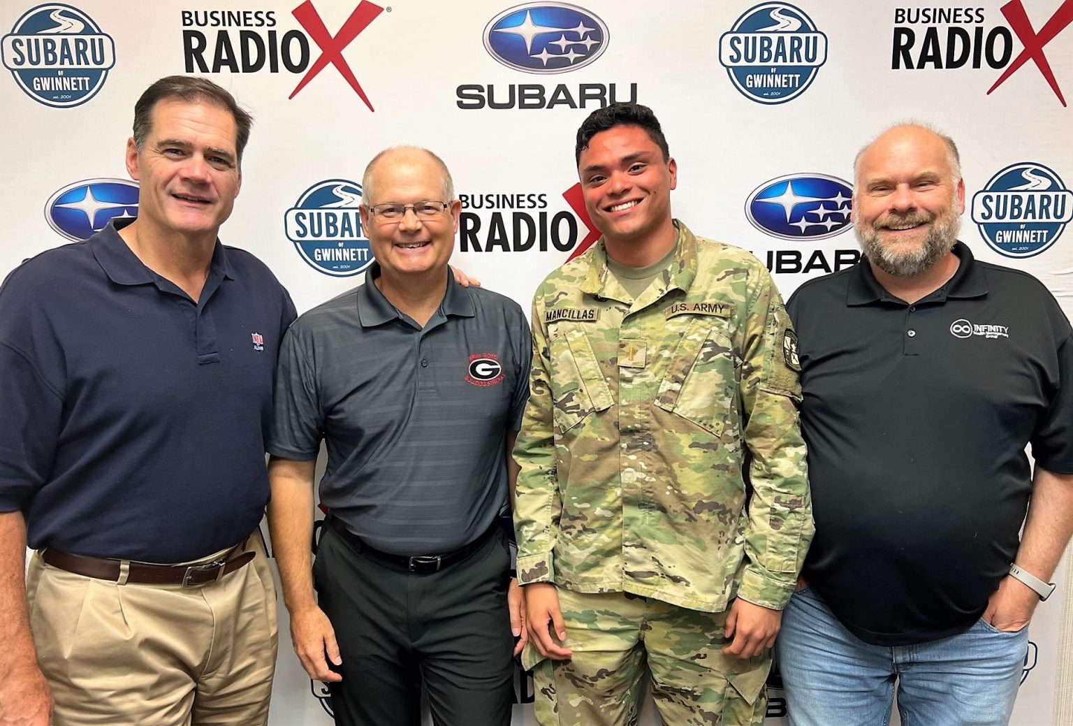Ken Harris with Army ROTC/Bulldog Battalion and Lieutenant Danny ...